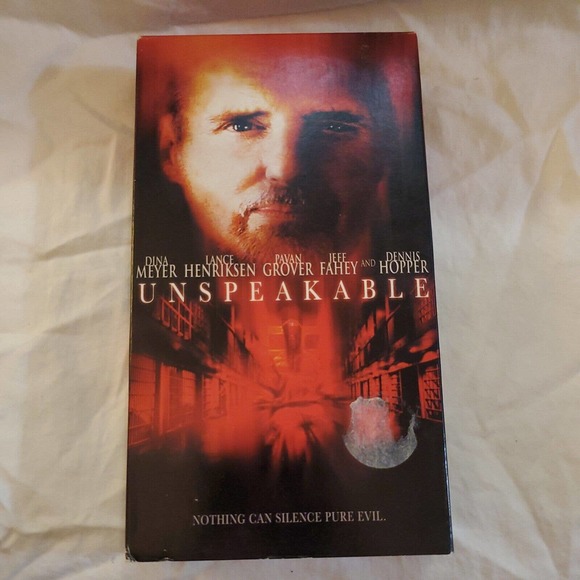 MGM Home Entertainment | Media | Unspeakable Vhs Brand New Dennis ...